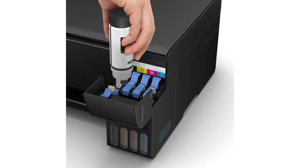 إبسون طابعة A4 ألوان ثلاثية الوظائف ومزوّدة بخاصية Wi-Fi Direct - المنيع