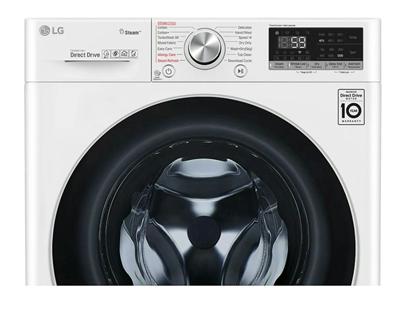 LG 8 kg Washer with 5kg Dryer Front Load washing Machine with AI DD™, WSV0805WH - Almanea