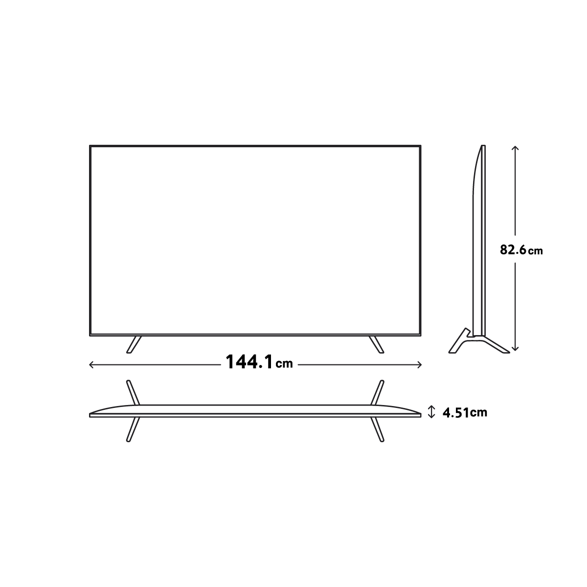 شاشة Lg مقاس 65 بوصة سمارت Oled Oled65c26la 4k المنيع