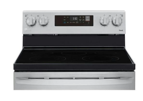 LG 6.3 cu ft. Smart Wi-Fi Enabled Fan Convection Electric Oven with Air ...