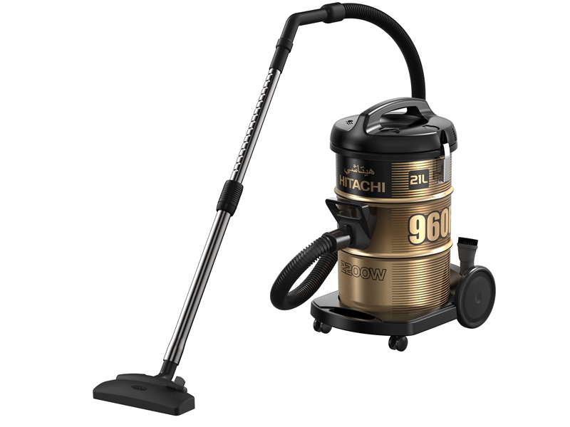 Hitachi Drum Vacuum Cleaner CV-960F SS220 BK - Almanea