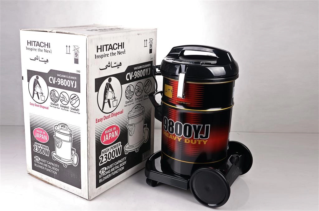 Hitachi Drum Vacuum Cleaner, 2300W, 21L, CV-9800YJ220 BR - Almanea