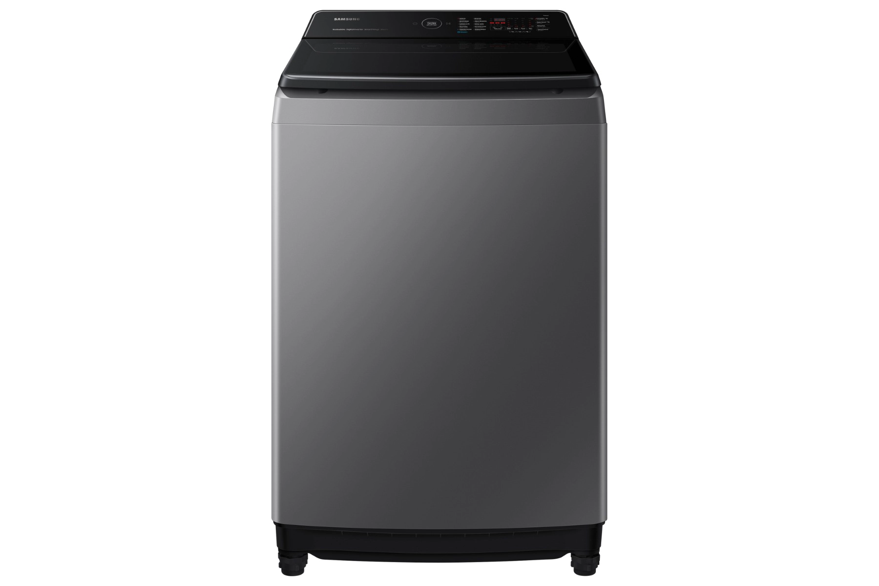 Samsung washing machine 16 kg top dark gray, WA16CG6886BD - Almanea