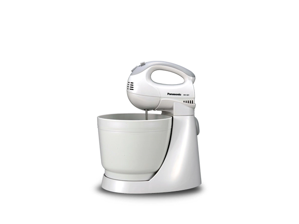 Panasonic Hand Mixer 200 Watt With Basin, MK-GB1WTZ - Almanea